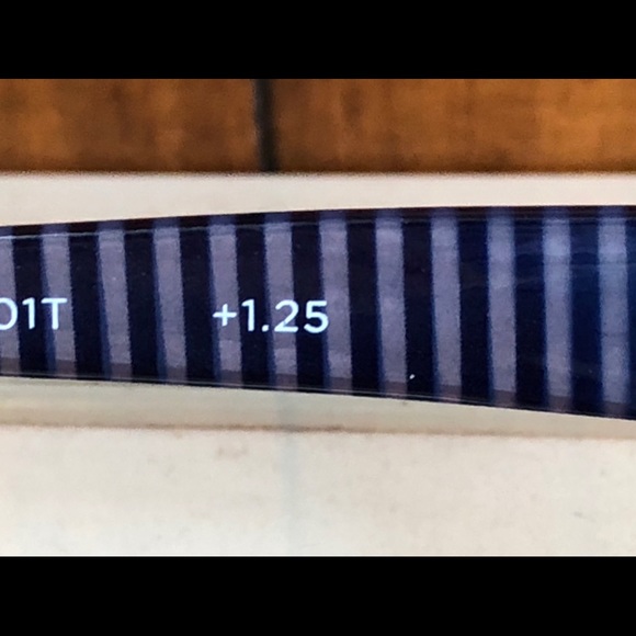 Accessories | Navy Gray Striped Readers 125 | Poshmark